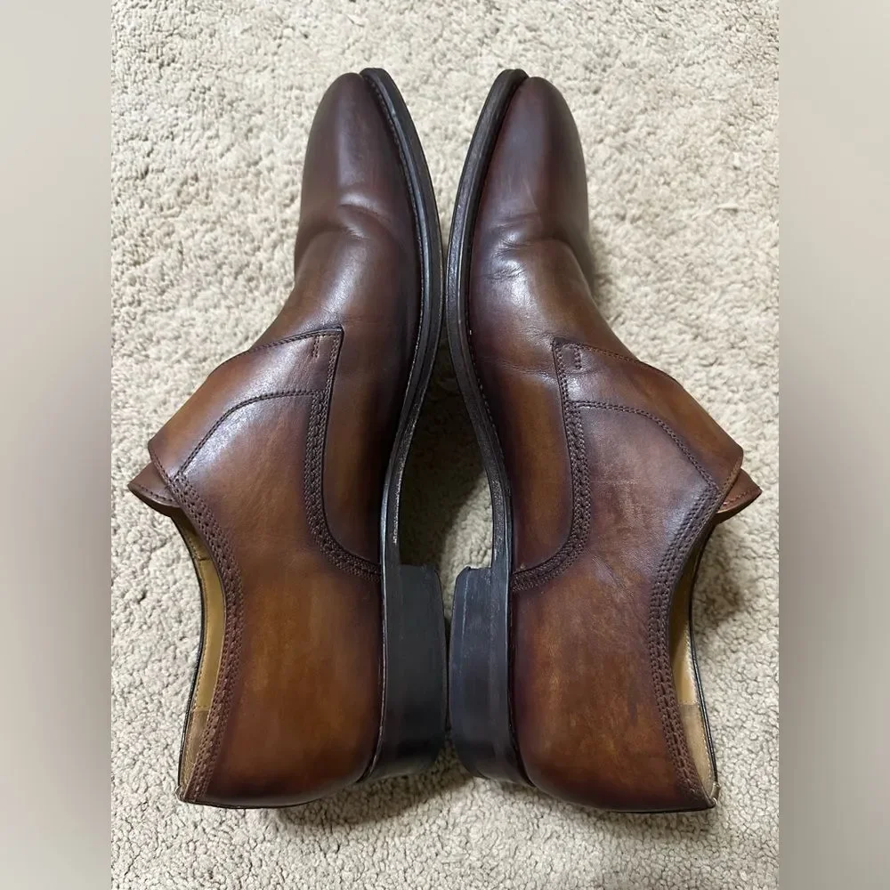 Magnanni | Shoes | Mens Magnanni Marco Ii Monk Strap Leather Dress ...
